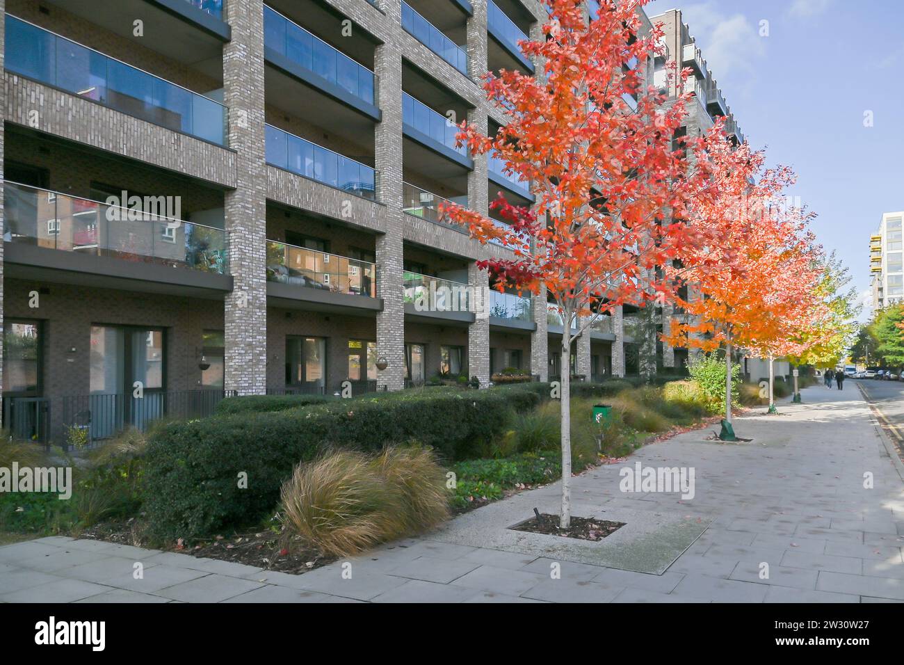 New homes development in Green street , Newham, East London Stock Photo ...