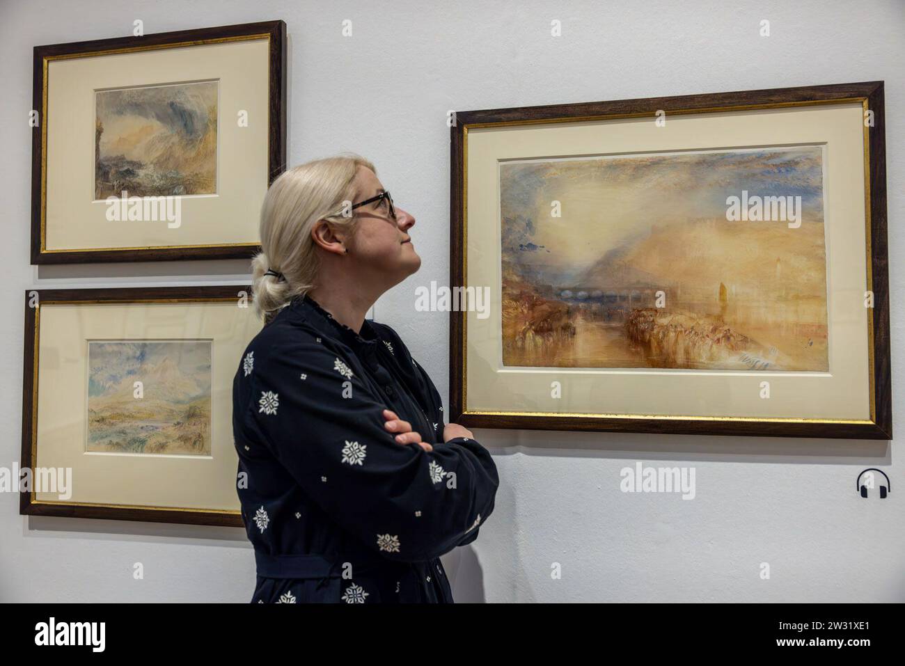 Edinburgh, United Kingdom. 21 December, 2023 Pictured: Senior Curator ...