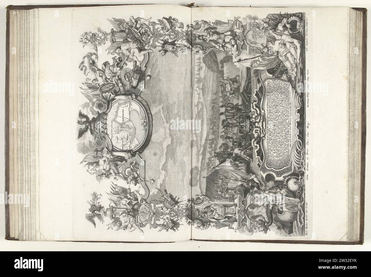 Map of barcelona 1706 hi-res stock photography and images - Alamy