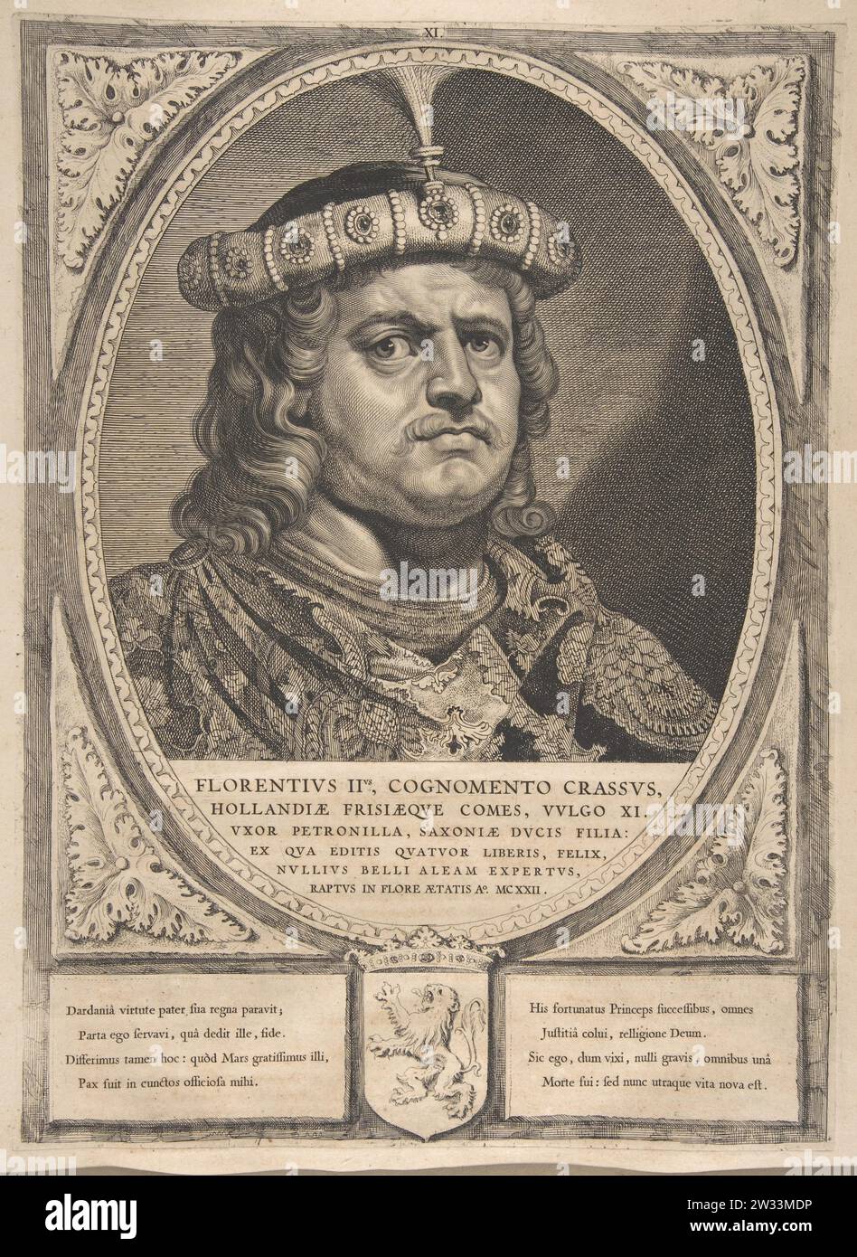 Floris II from the series Counts and Countesses of Holland, Zeeland ...
