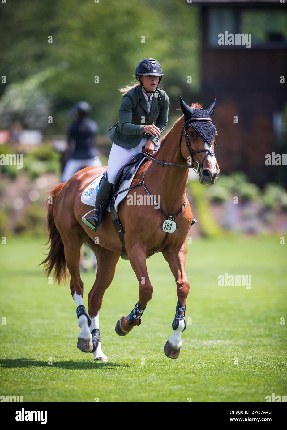 Jaydan Stettner of Canada competes at the 2023 Canadian Premier Horse ...