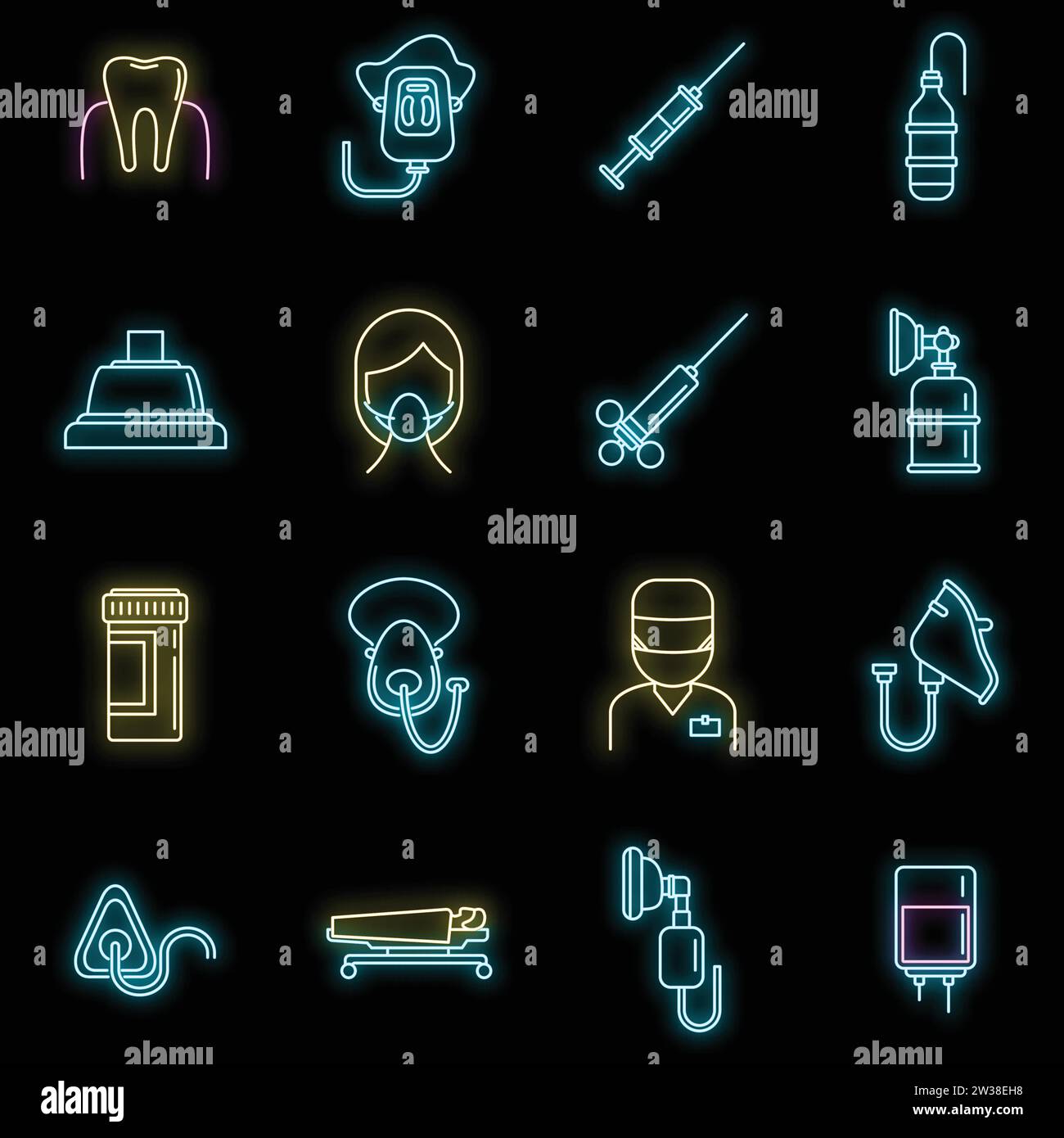 General anesthesia Stock Vector Images - Alamy