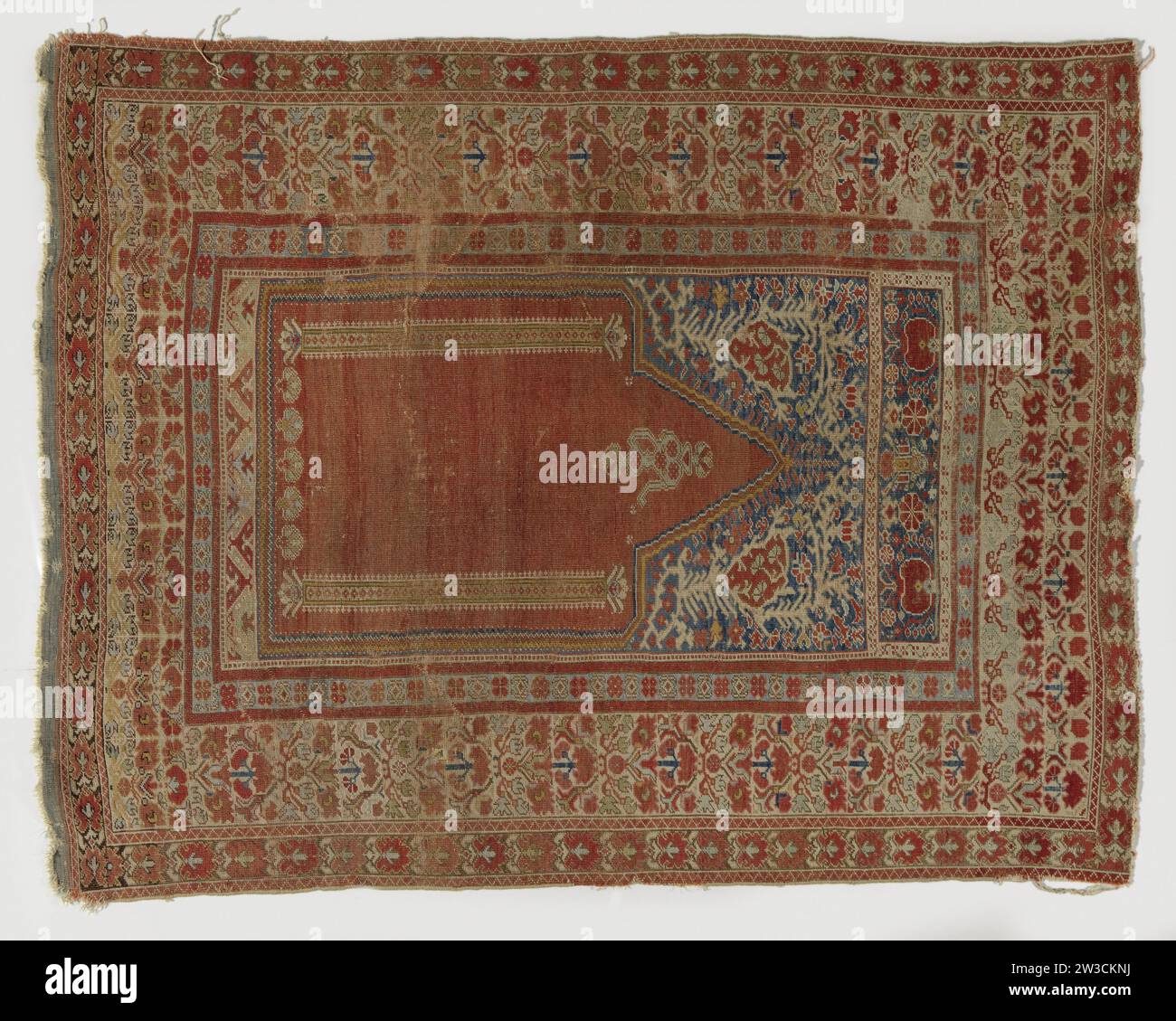 Oriental carpet ,, 1700 - 1900 Oriental carpet, prayer rug, knotted ...