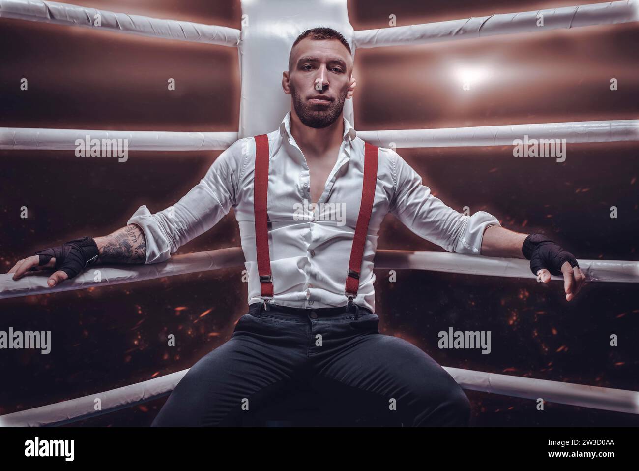 Boxing corner man hi-res stock photography and images - Alamy