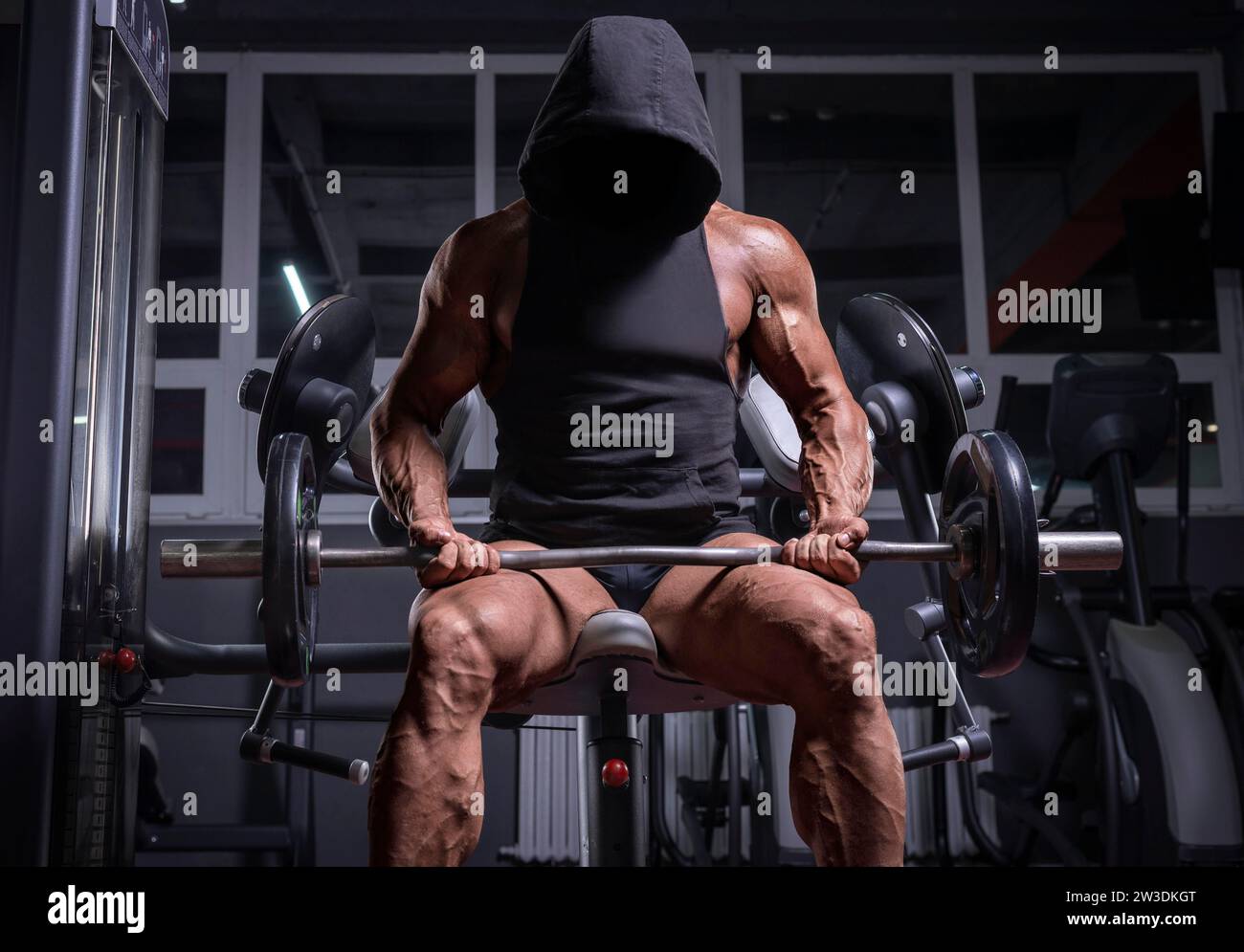 Bodybuilder bench hi-res stock photography and images - Alamy