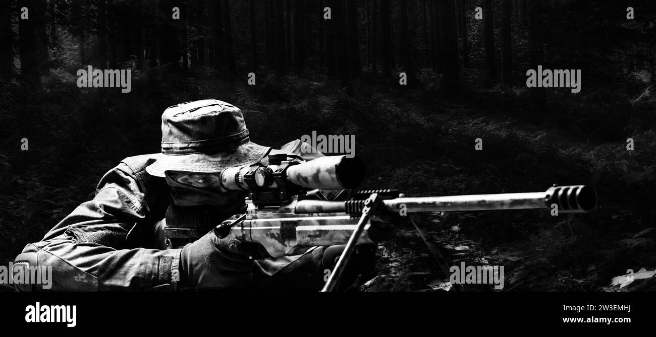 Sniper position hi-res stock photography and images - Alamy