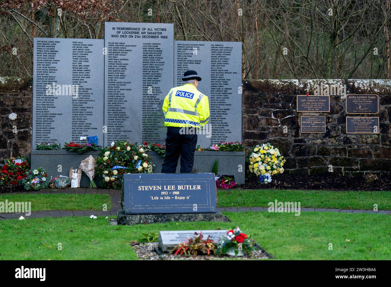 Lockerbie memorial 2023 hi-res stock photography and images - Alamy