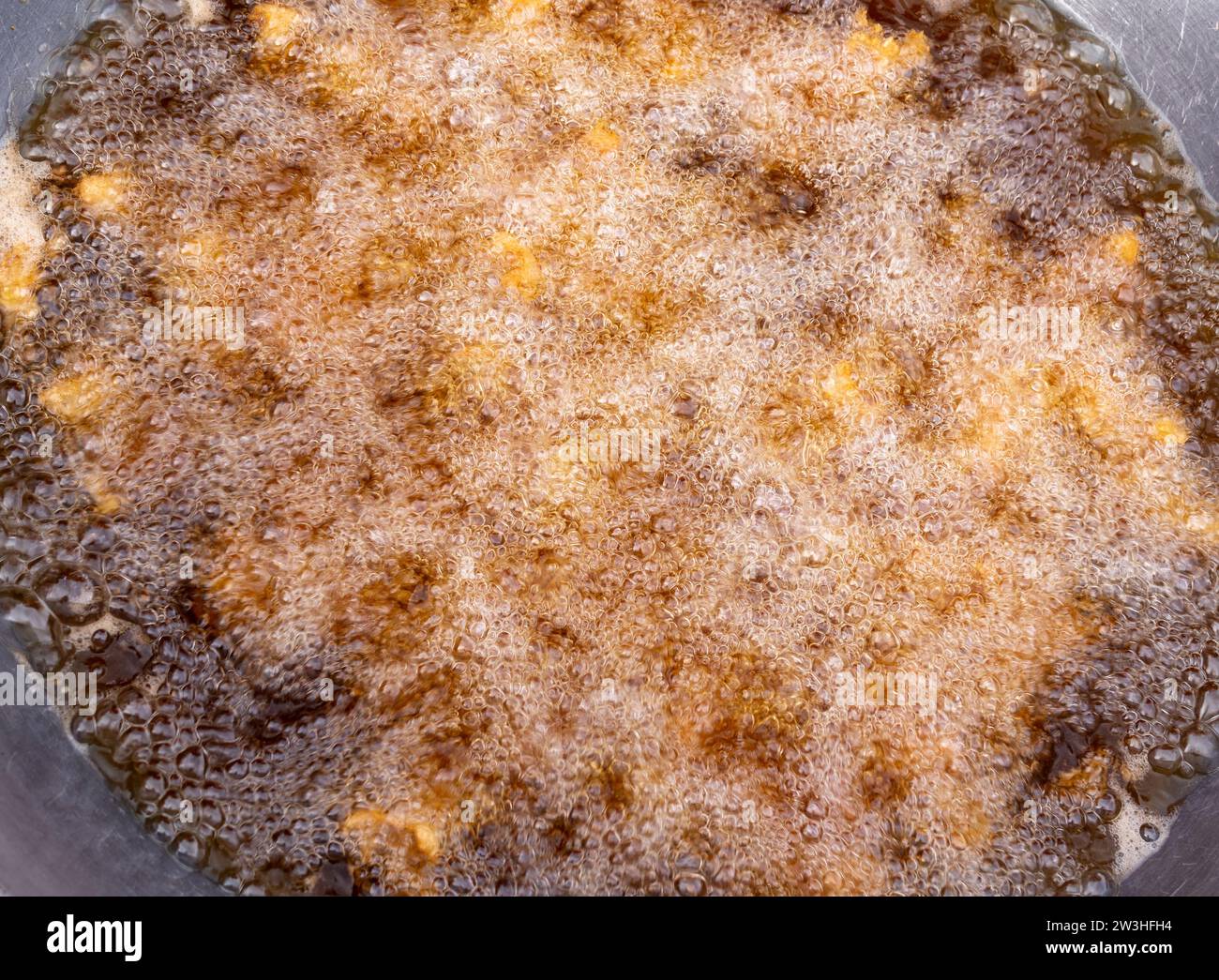 Fried Chicken Skins Stock Photo - Alamy