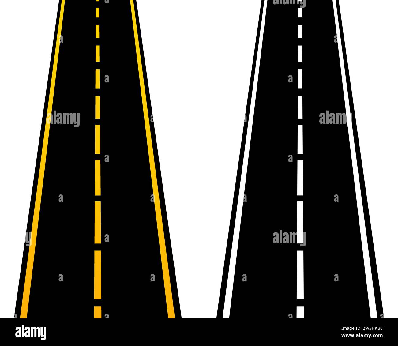 Road illustration. Path, asphalt, travel, highway, distance, track car ...