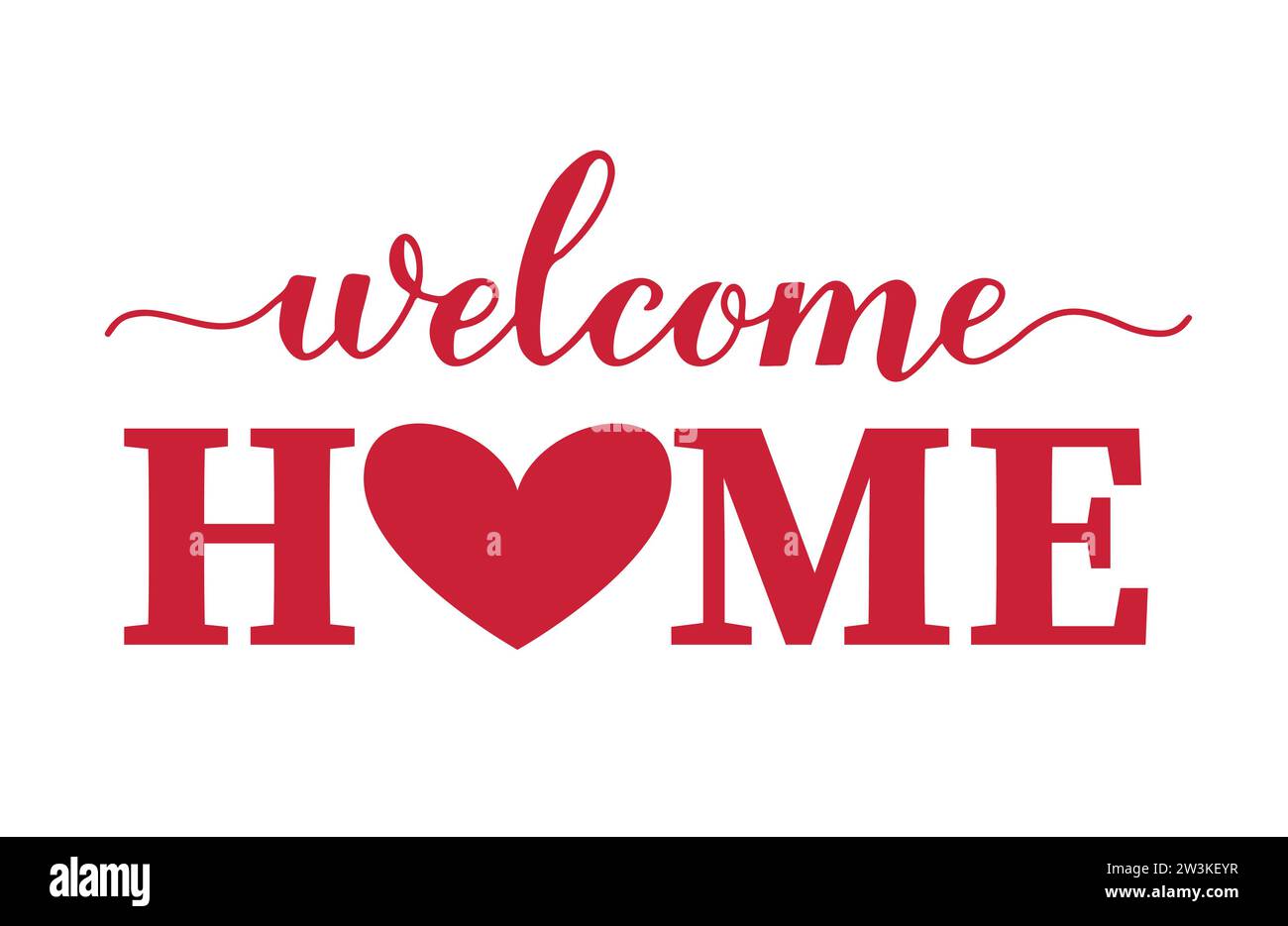 'welcome home' Cut Out Stock Images & Pictures - Alamy