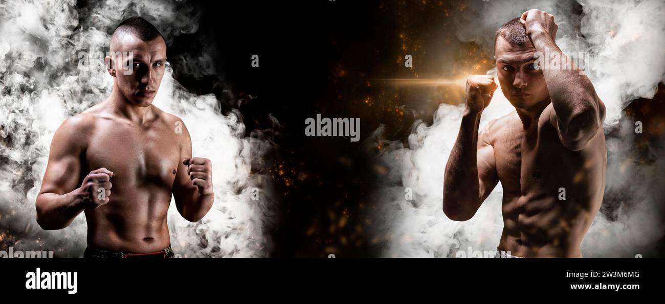 Boxing fight pose hi-res stock photography and images - Alamy