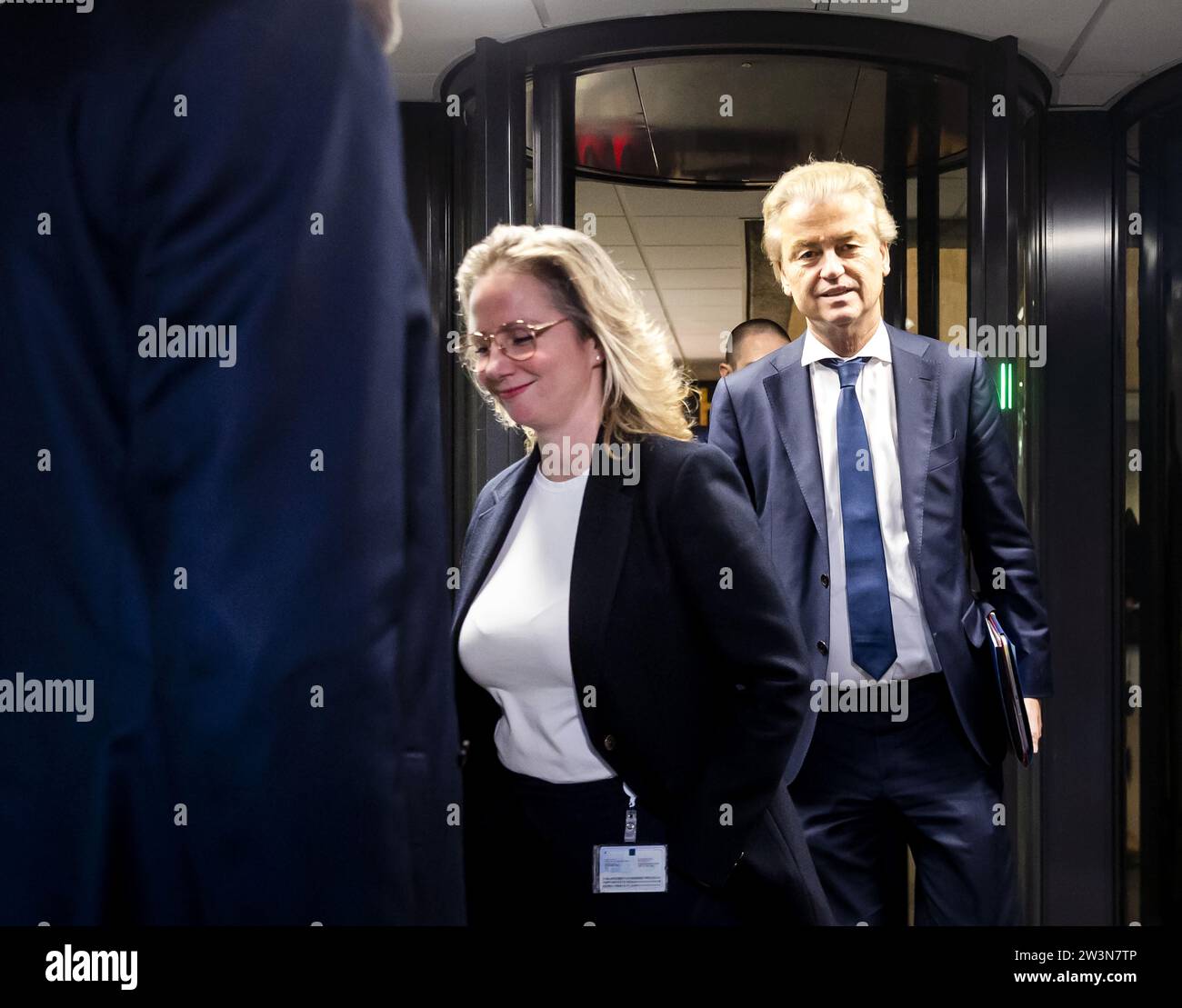 THE HAGUE - Geert Wilders (PVV) prior to a conversation with informant ...