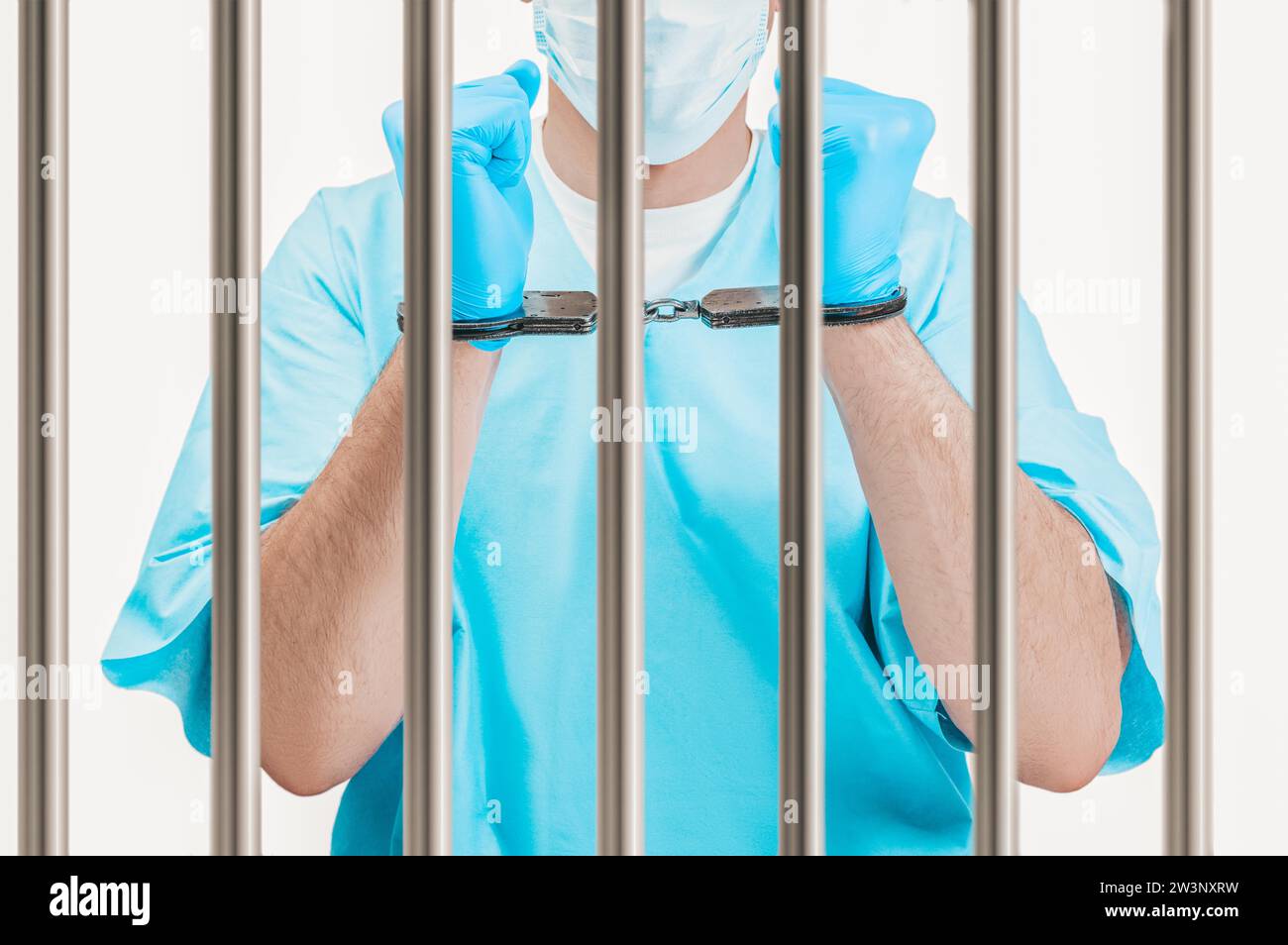 Doctor handcuffs hi-res stock photography and images - Alamy
