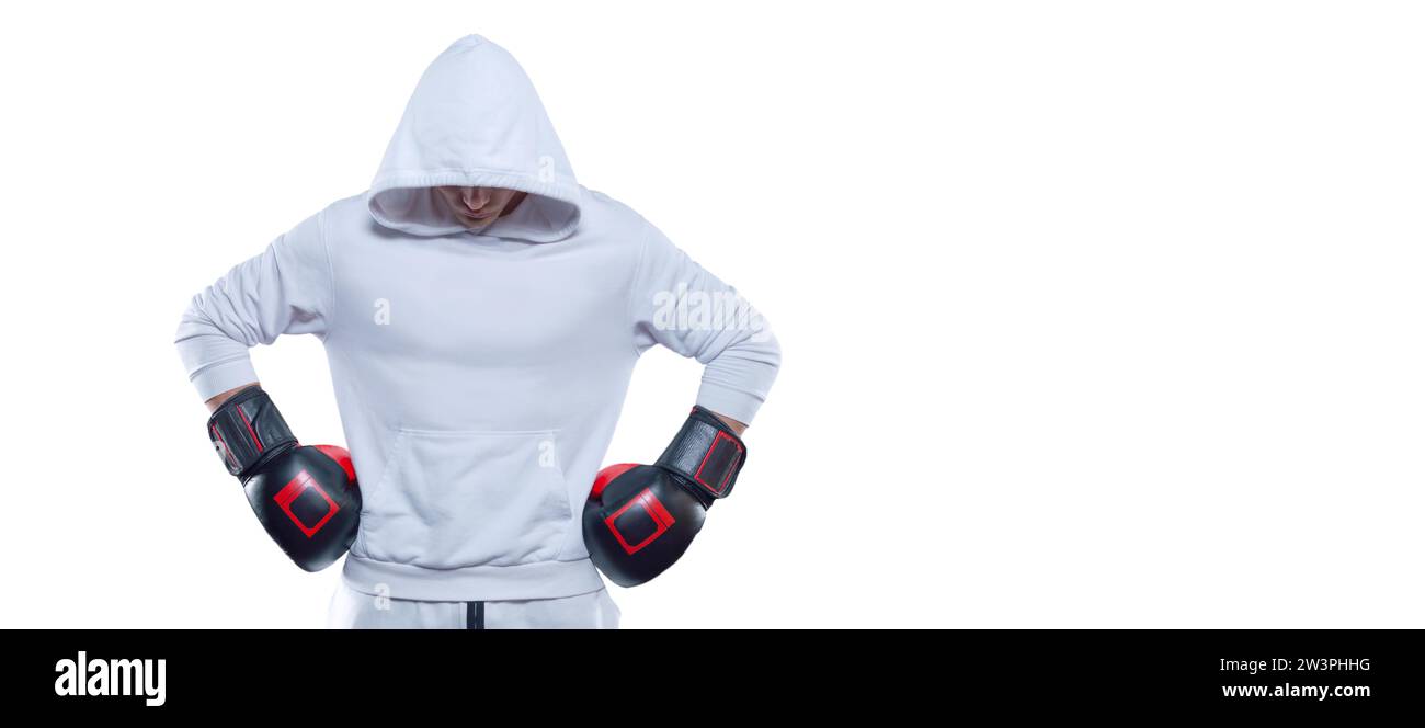 White male boxer gloves hi-res stock photography and images - Alamy