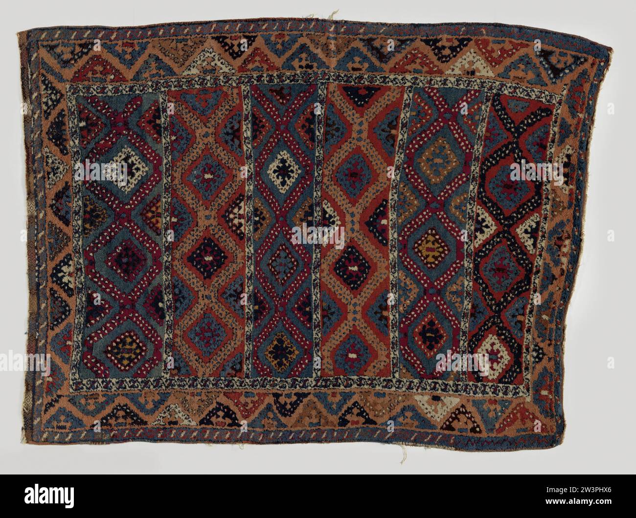 Strepenkleed, YURUK of SARKISHA, anonymous, 1800 - 1900 Stripe rug ...