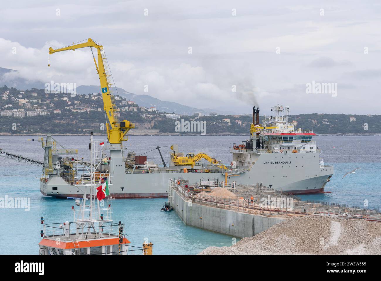 Monaco offshore construction vessel hi-res stock photography and images ...