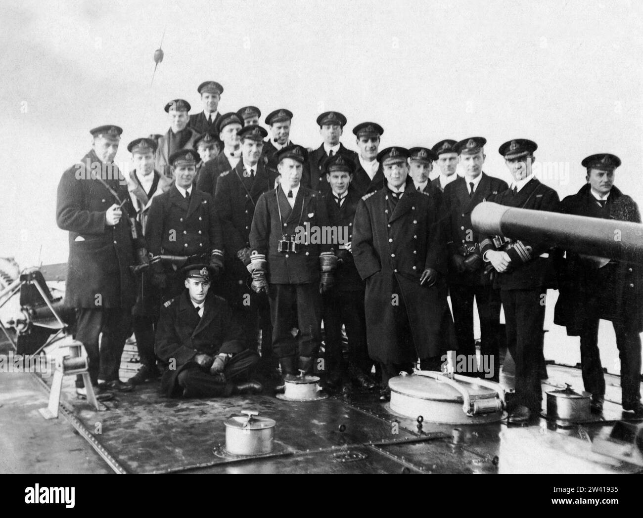 Official photograph showing sailors aboard navy ship Stock Photo - Alamy