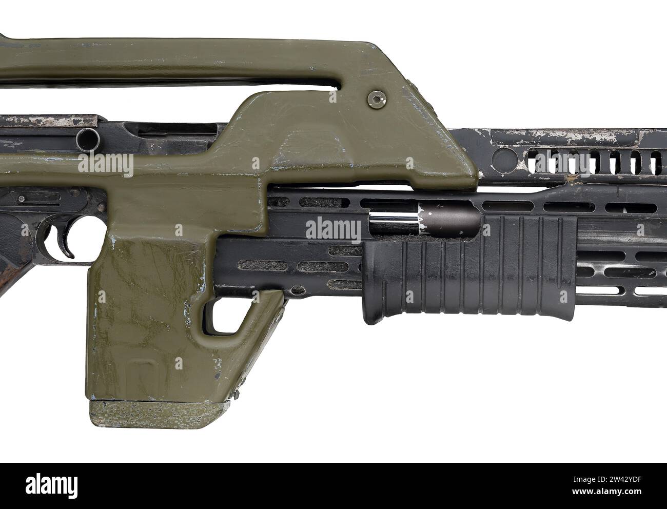 M-41A Pulse Rifle from the film 'Aliens' and 'Alien 3' Stock Photo - Alamy