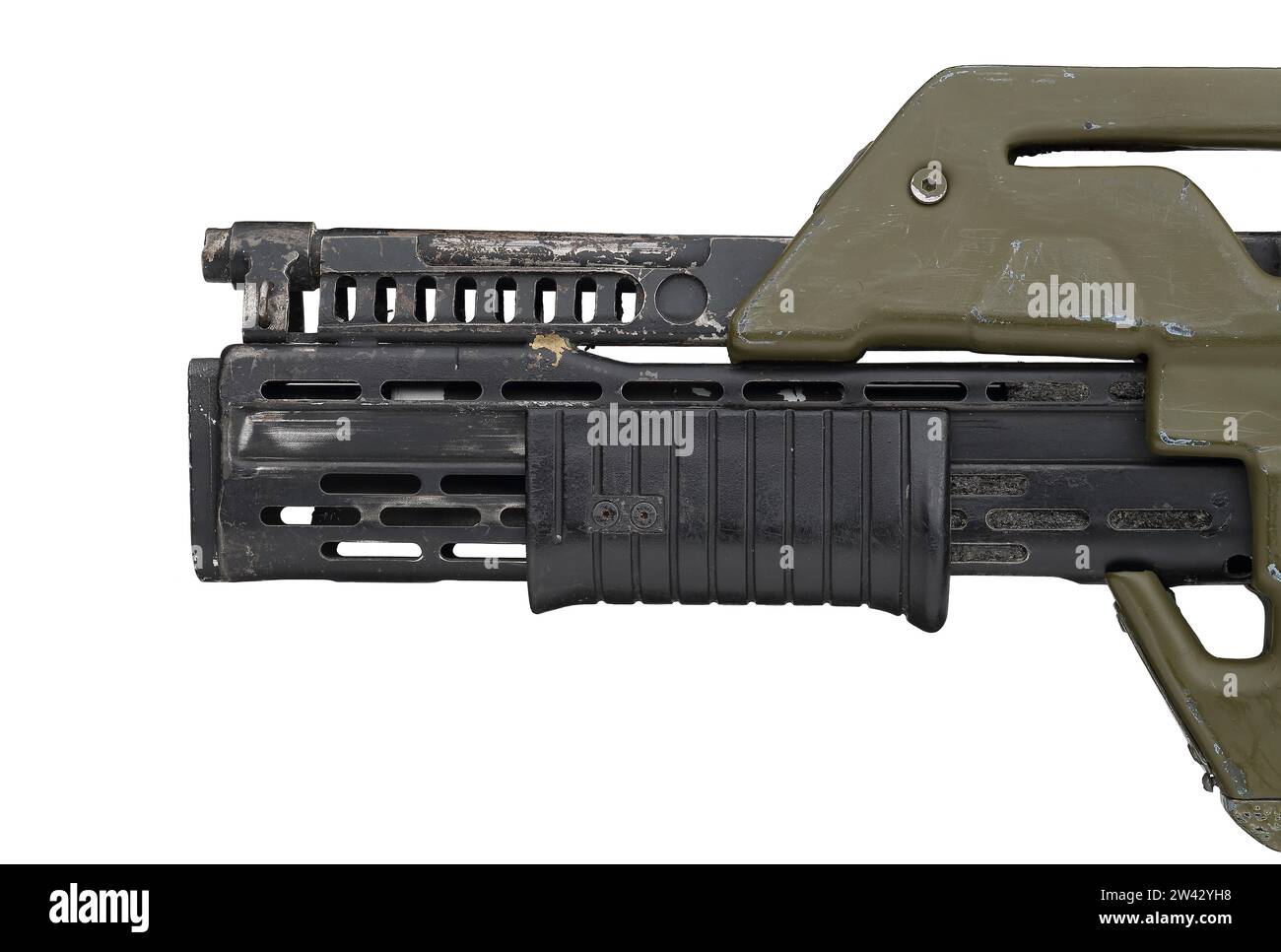 M-41A Pulse Rifle from the film 'Aliens' and 'Alien 3' Stock Photo - Alamy
