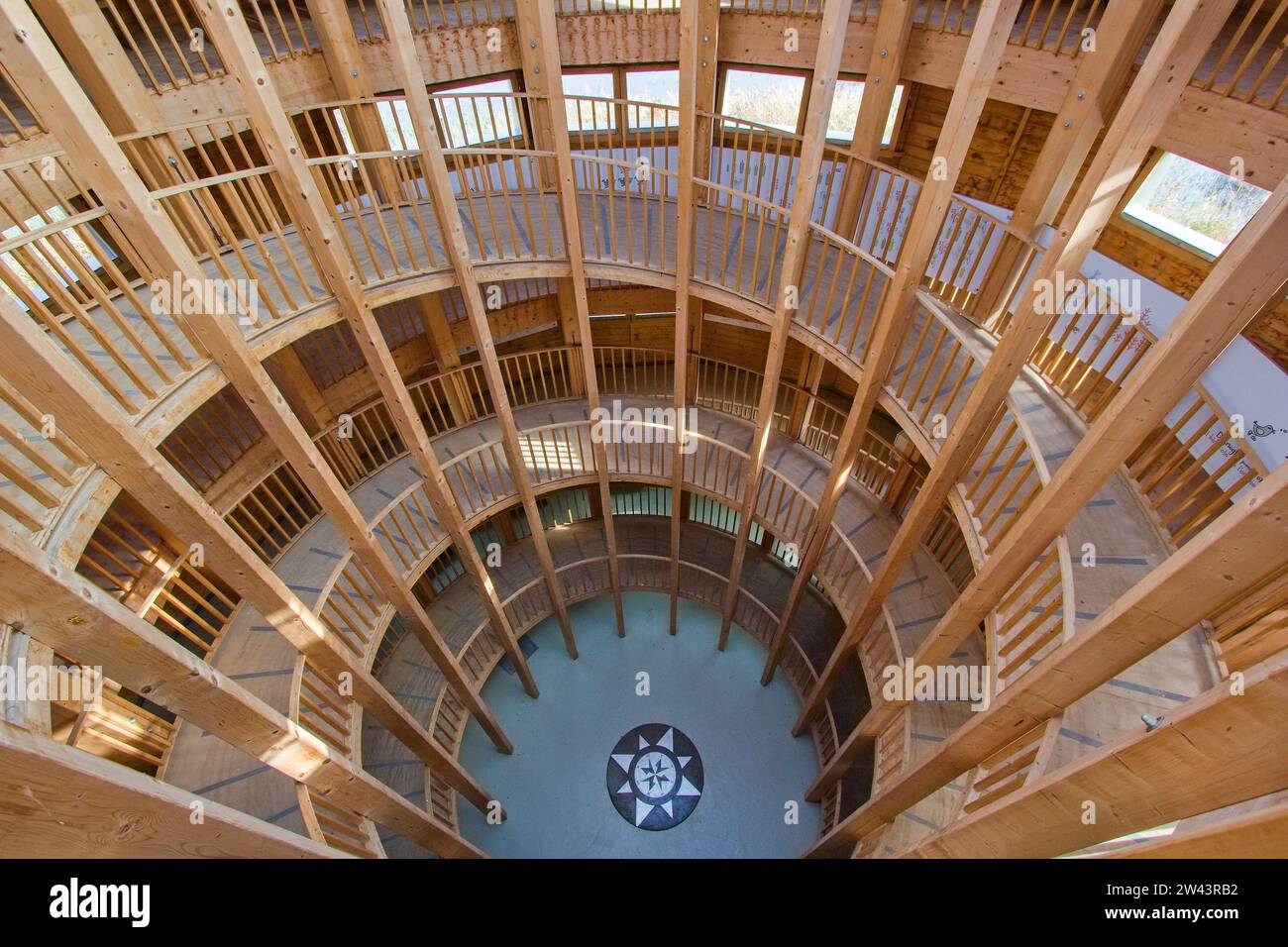 Watchtower stairs hi-res stock photography and images - Alamy