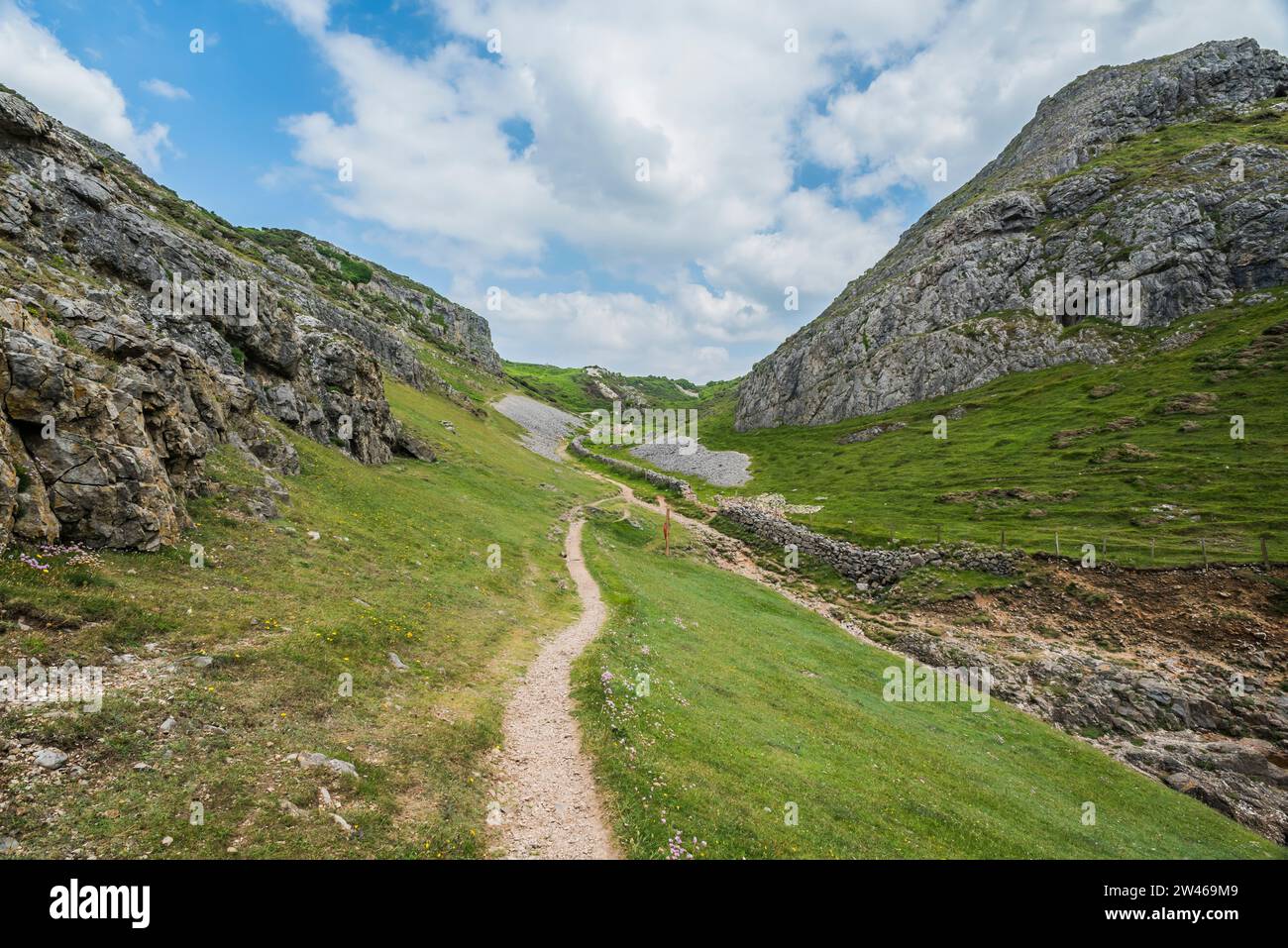 Landscape, Seascape, Mewslade, Gower, Wales, UK Stock Photo - Alamy