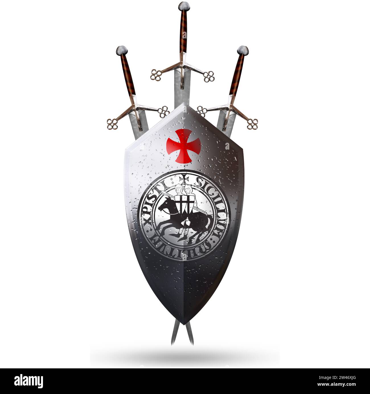 Knights Of The Templar Coat Of Arms Cut Out Stock Images And Pictures Alamy