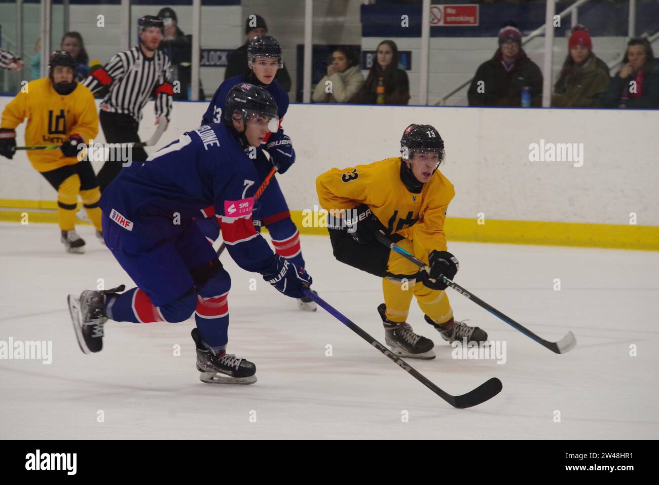Dumfries, 12 December 2023. Archie Hazeldine playing for Great Britain ...
