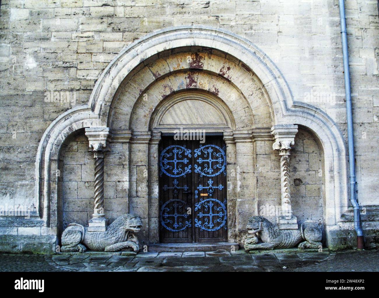 La Chaise-Dieu - Saint-Robert abbey Stock Photo - Alamy