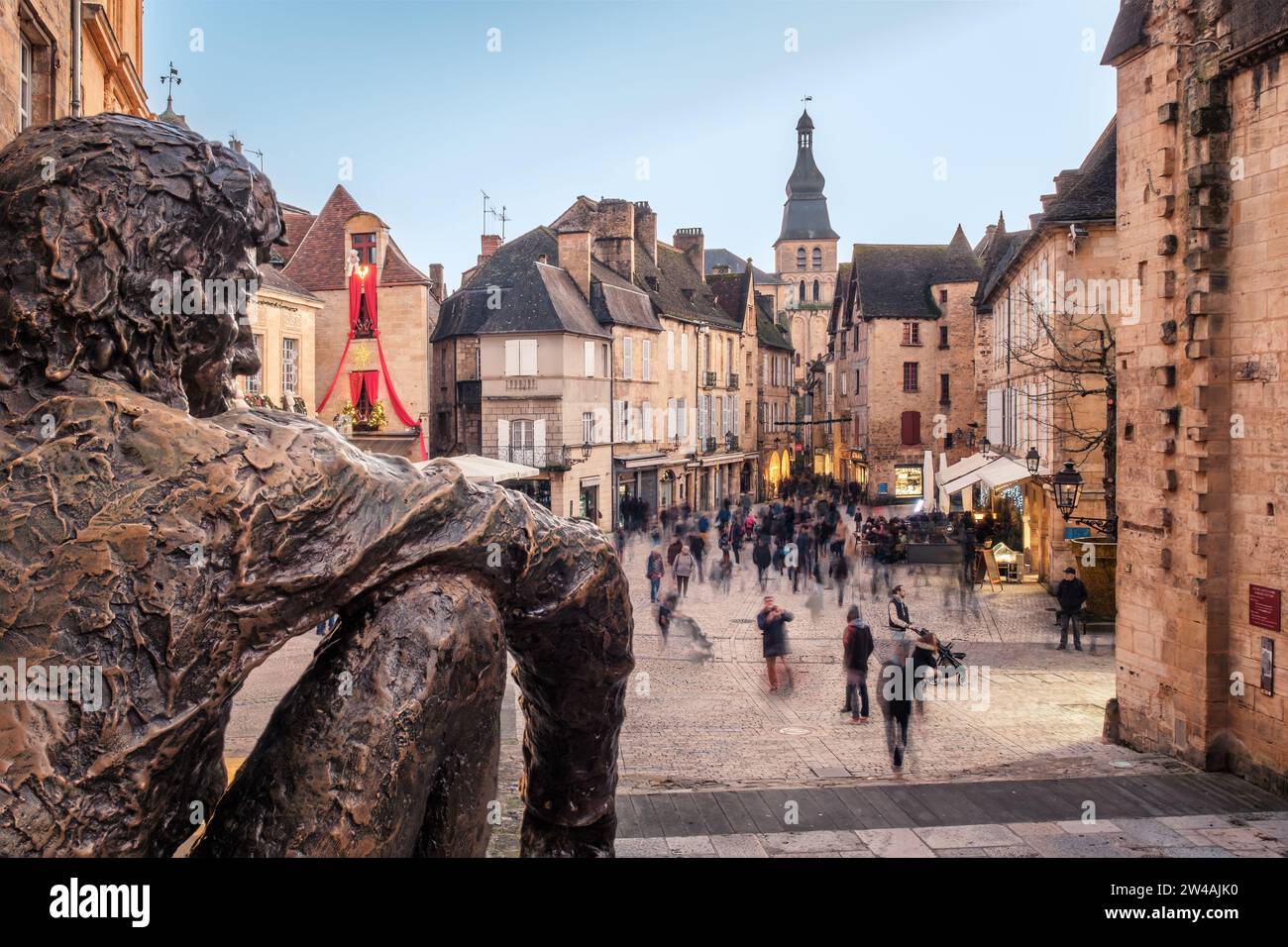 Sarlat-le-Caneda, France - 19th September 2023: "Le Badaud" or Onlooker ...