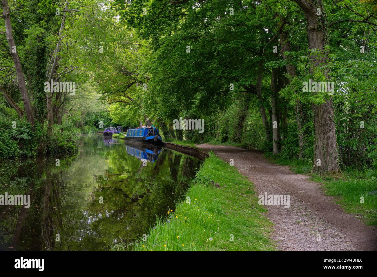 Ellesmere shropshire towpath hi-res stock photography and images - Alamy