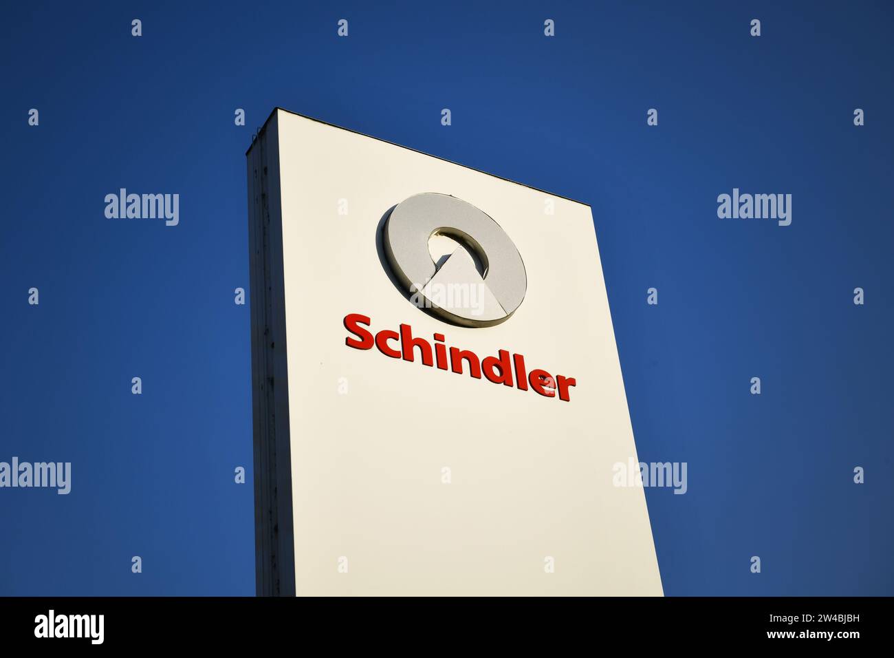 Schindler logo hi-res stock photography and images - Alamy