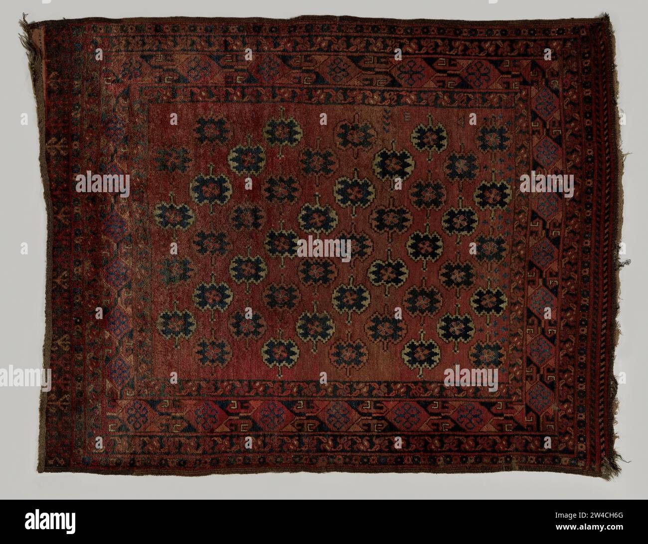 Eastern carpet, Ersari Volk, 1875 - 1925 Oriental carpet, flower rug ...