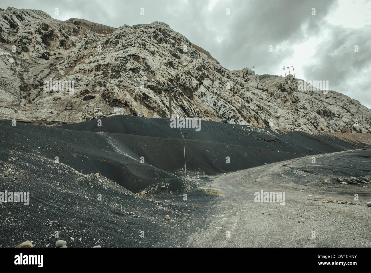 Slag from the mines in La Oroya, Peru Stock Photo - Alamy