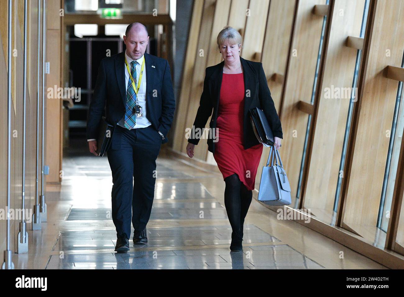 Edinburgh Scotland, UK 21 December 2023. Cabinet Secretary for ...