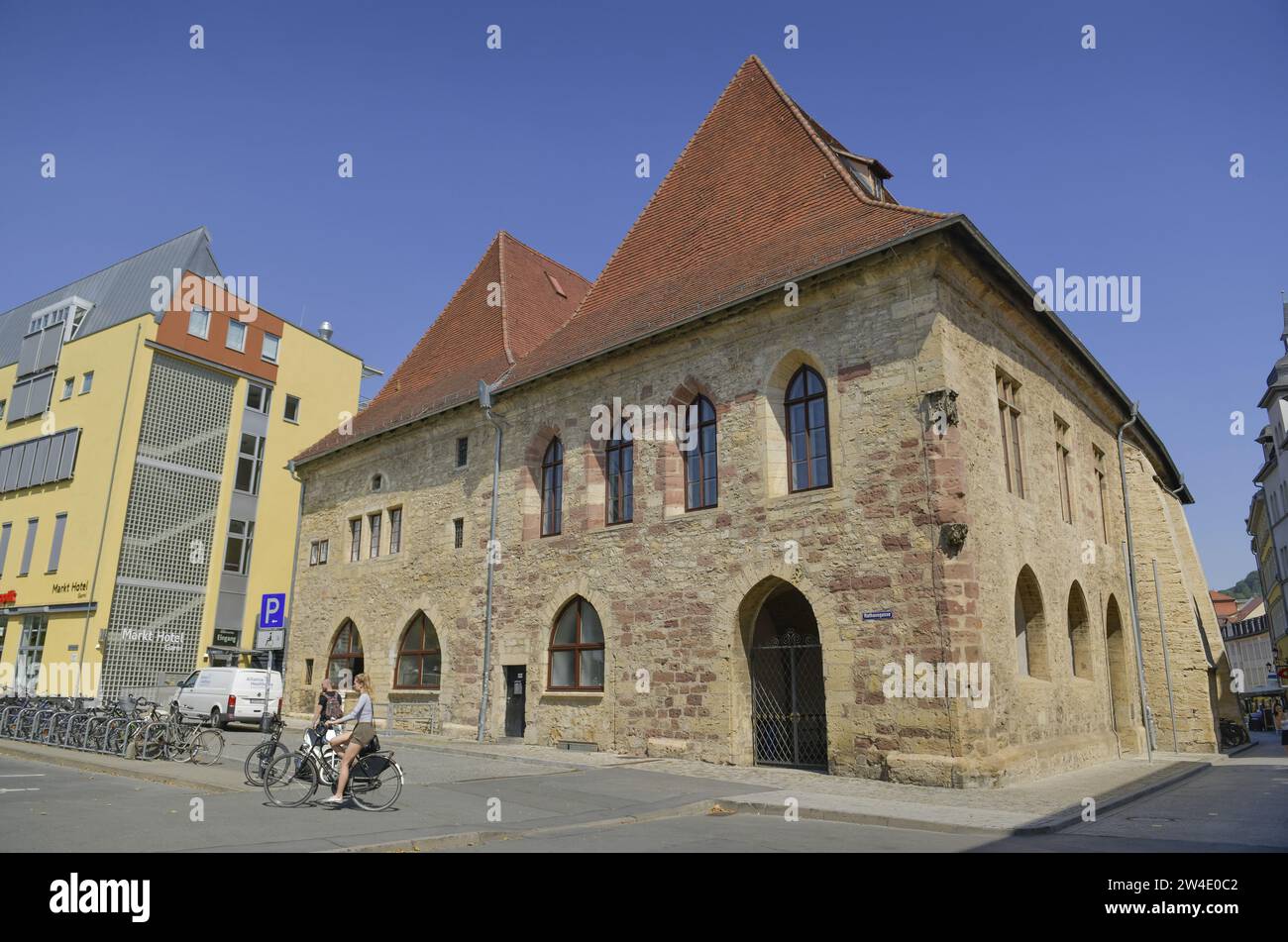 Altes Rathaus, Rathausgasse, Jena, Thüringen, Deutschland Stock Photo ...