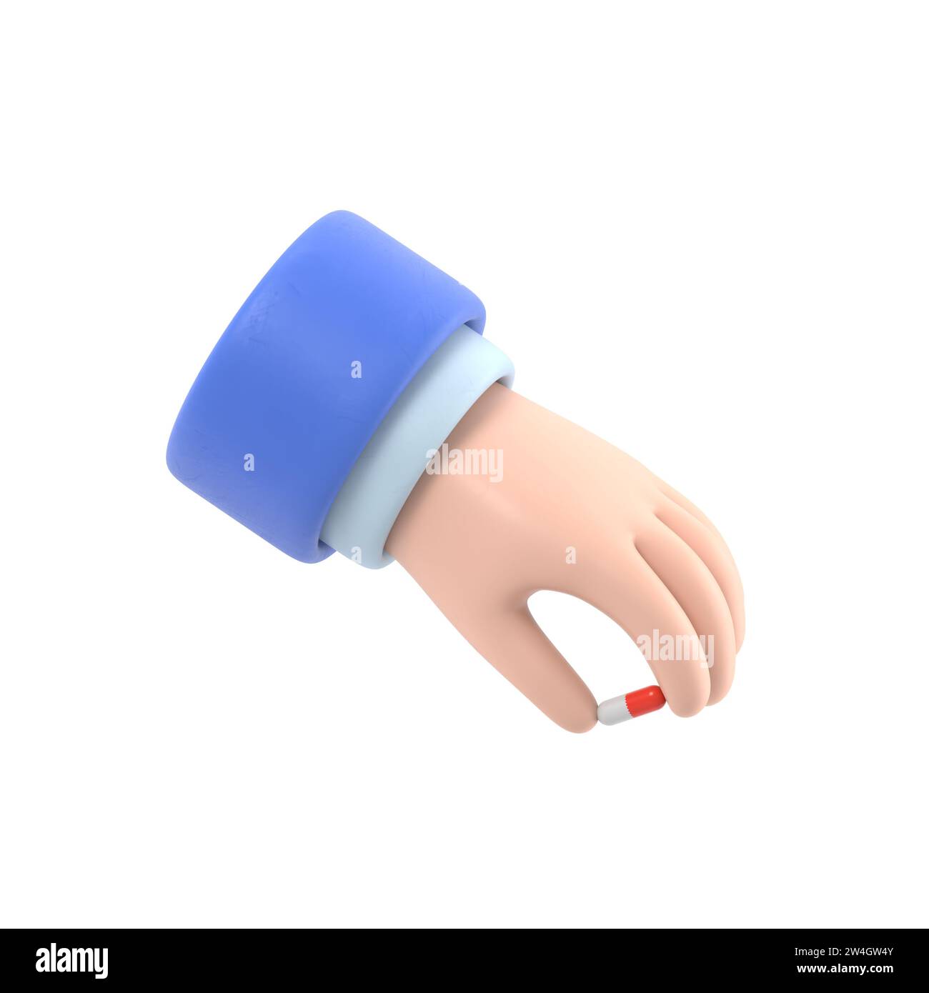 Pills in hand. Doctor hold of capsule fingers. Take painkillers ...