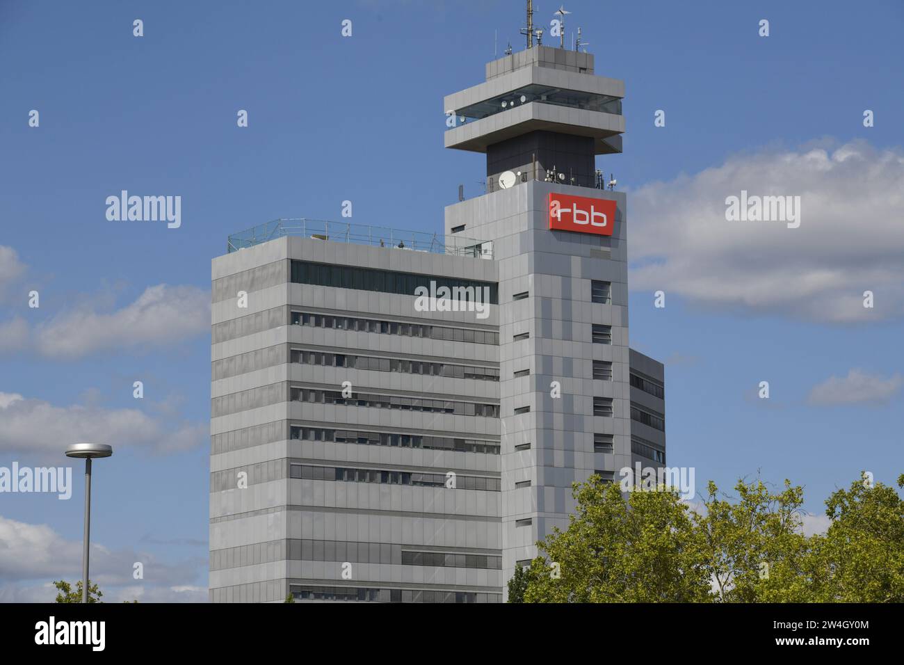 RBB-Hochhaus, Masurenallee, Westend, Charlottenburg, Berlin, Deutschland Stock Photo - Alamy