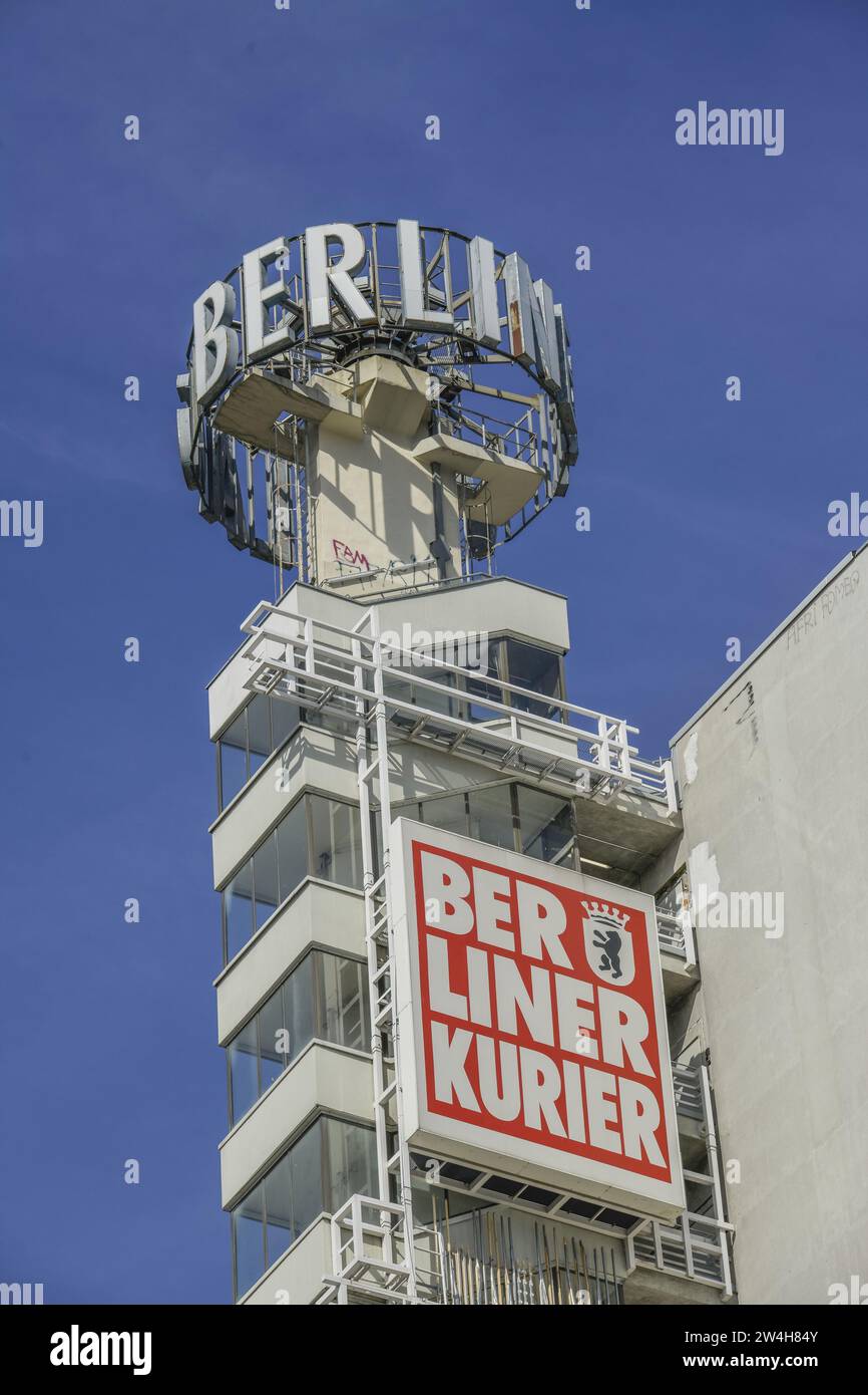 Werbung, Berliner Verlag, Berliner Kurier, Geschäftshaus, Karl ...