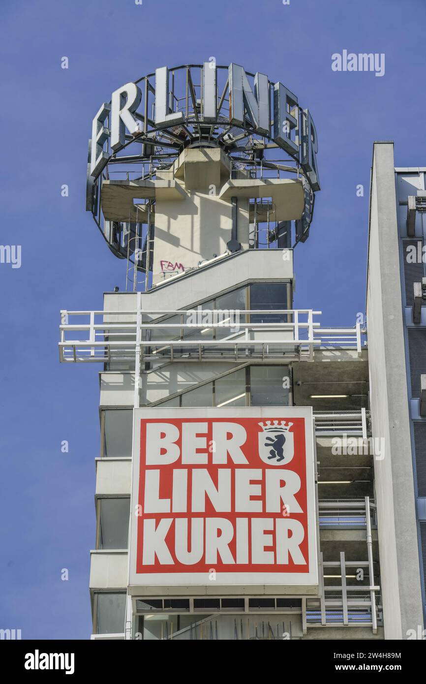 Werbung, Berliner Verlag, Berliner Kurier, Geschäftshaus, Karl ...