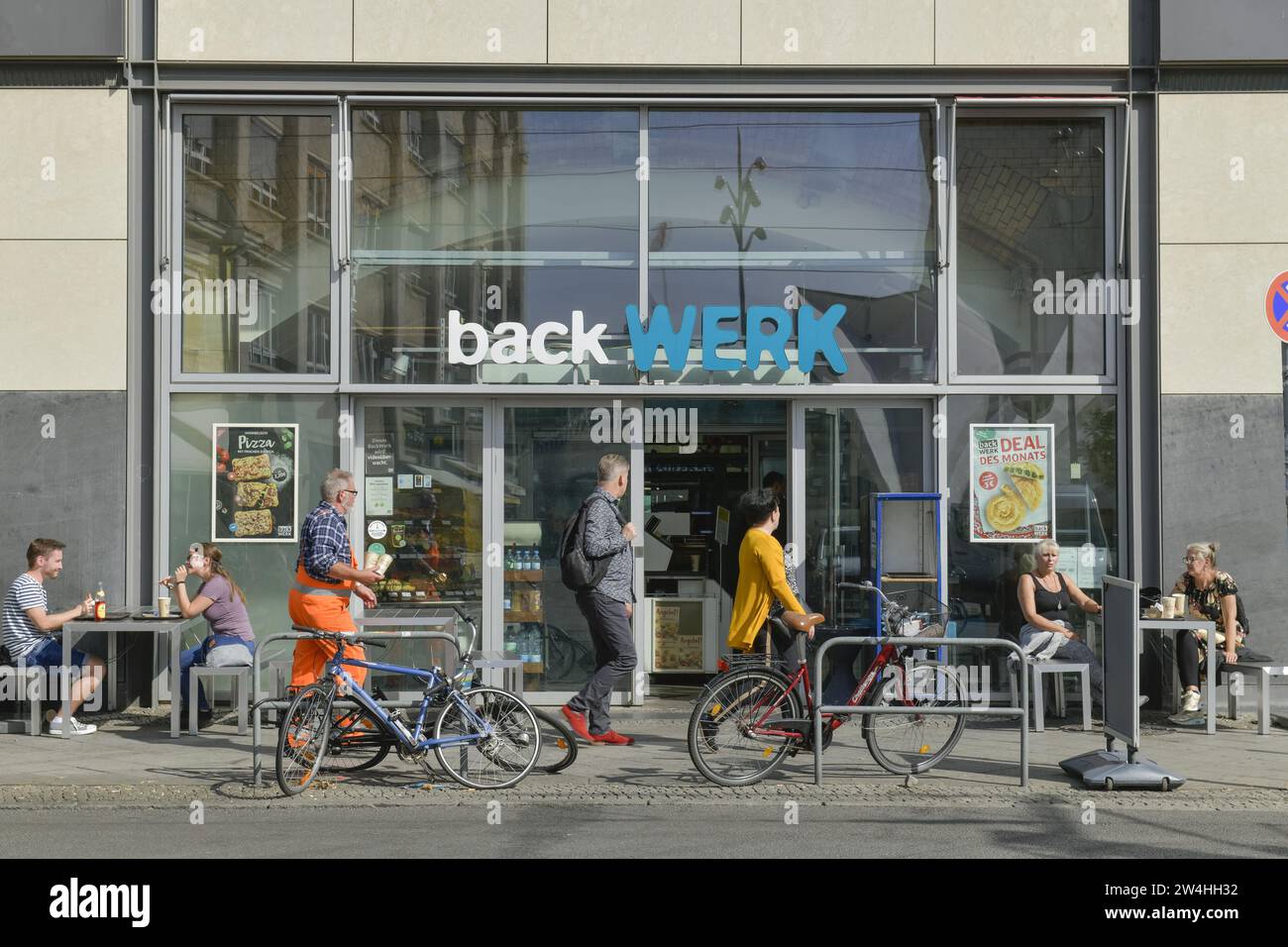 Backwerk, Alexanderplatz, Mitte, Berlin, Deutschland Stock Photo - Alamy