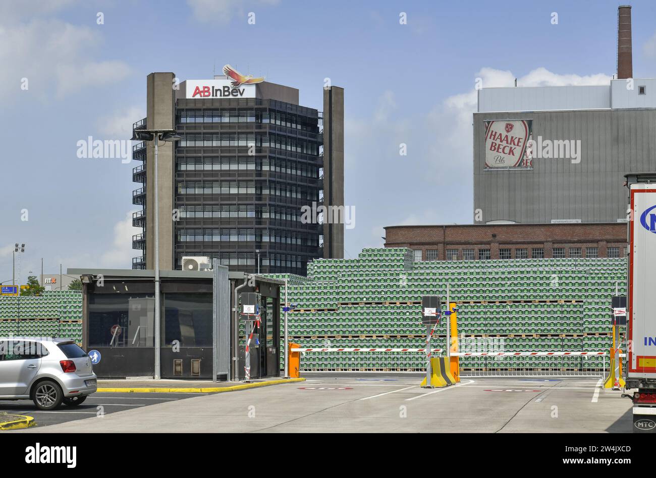 Becks Bier Brauerei, Anheuser Busch InBev, Bremen, Deutschland Stock ...