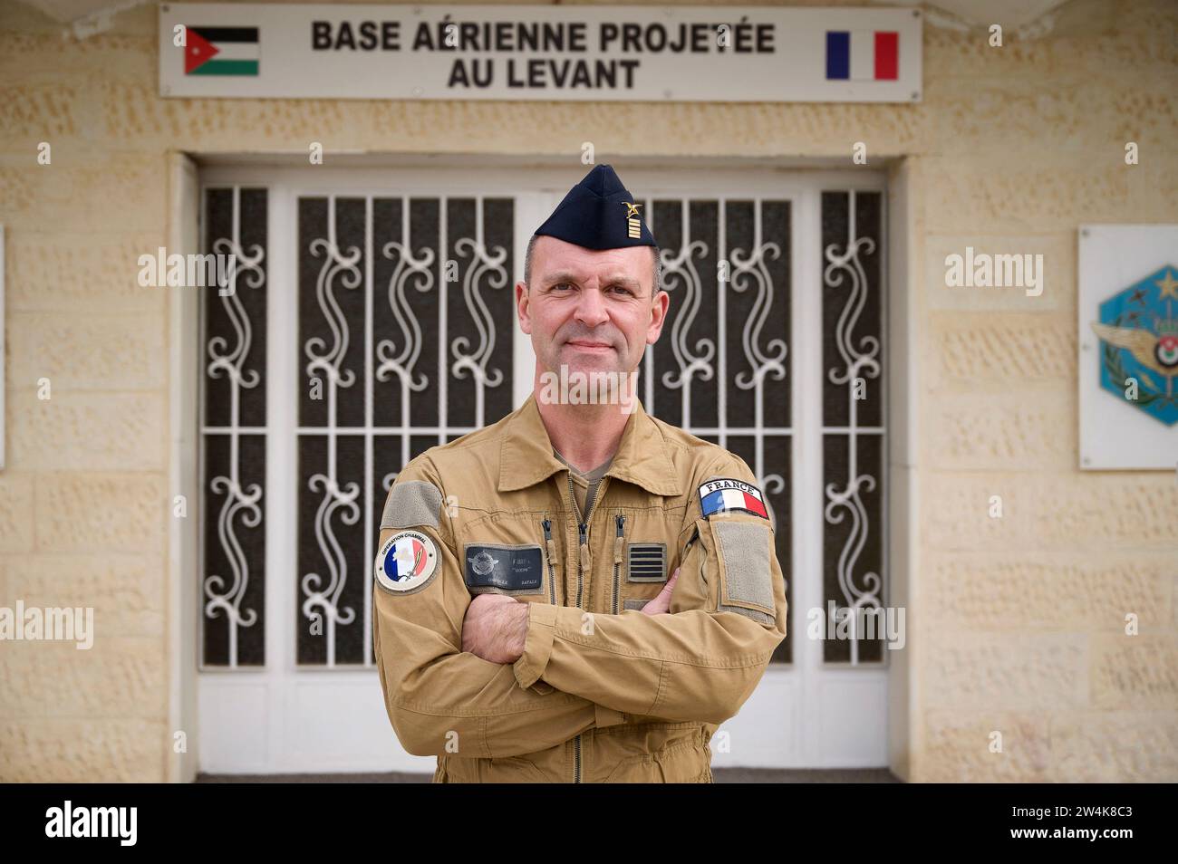 Jordan. 21st Dec, 2023. Colonel Fredric Goupil These soldiers are part ...