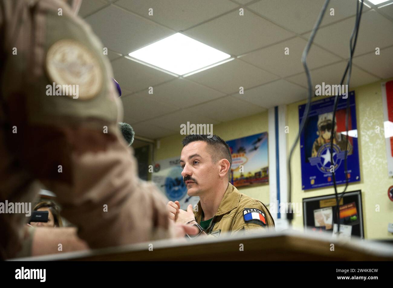 Jordan. 21st Dec, 2023. These soldiers are part of the international ...