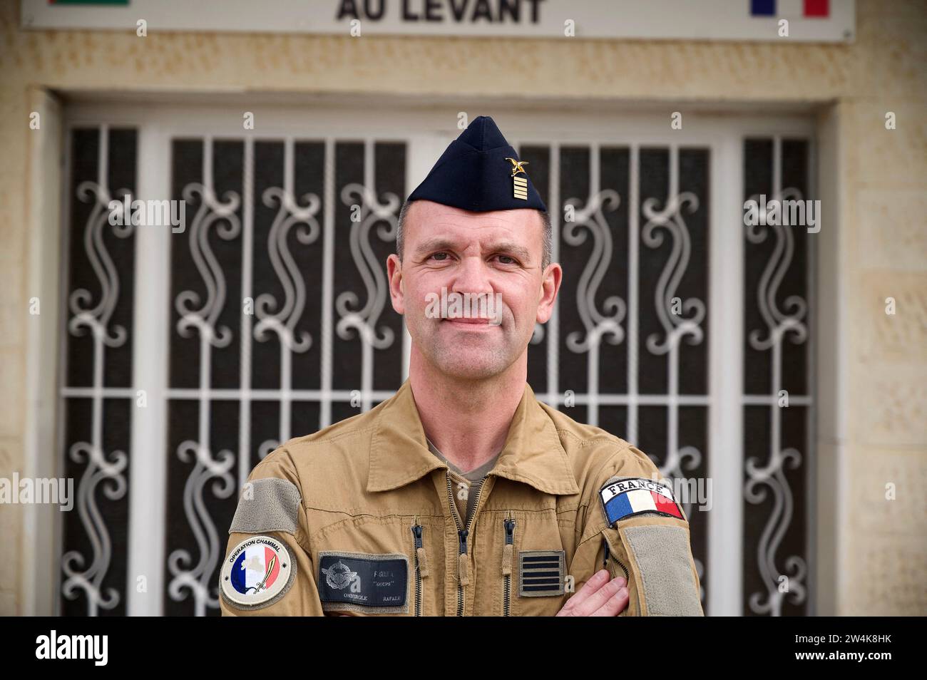Jordan. 21st Dec, 2023. Colonel Fredric Goupil These soldiers are part ...
