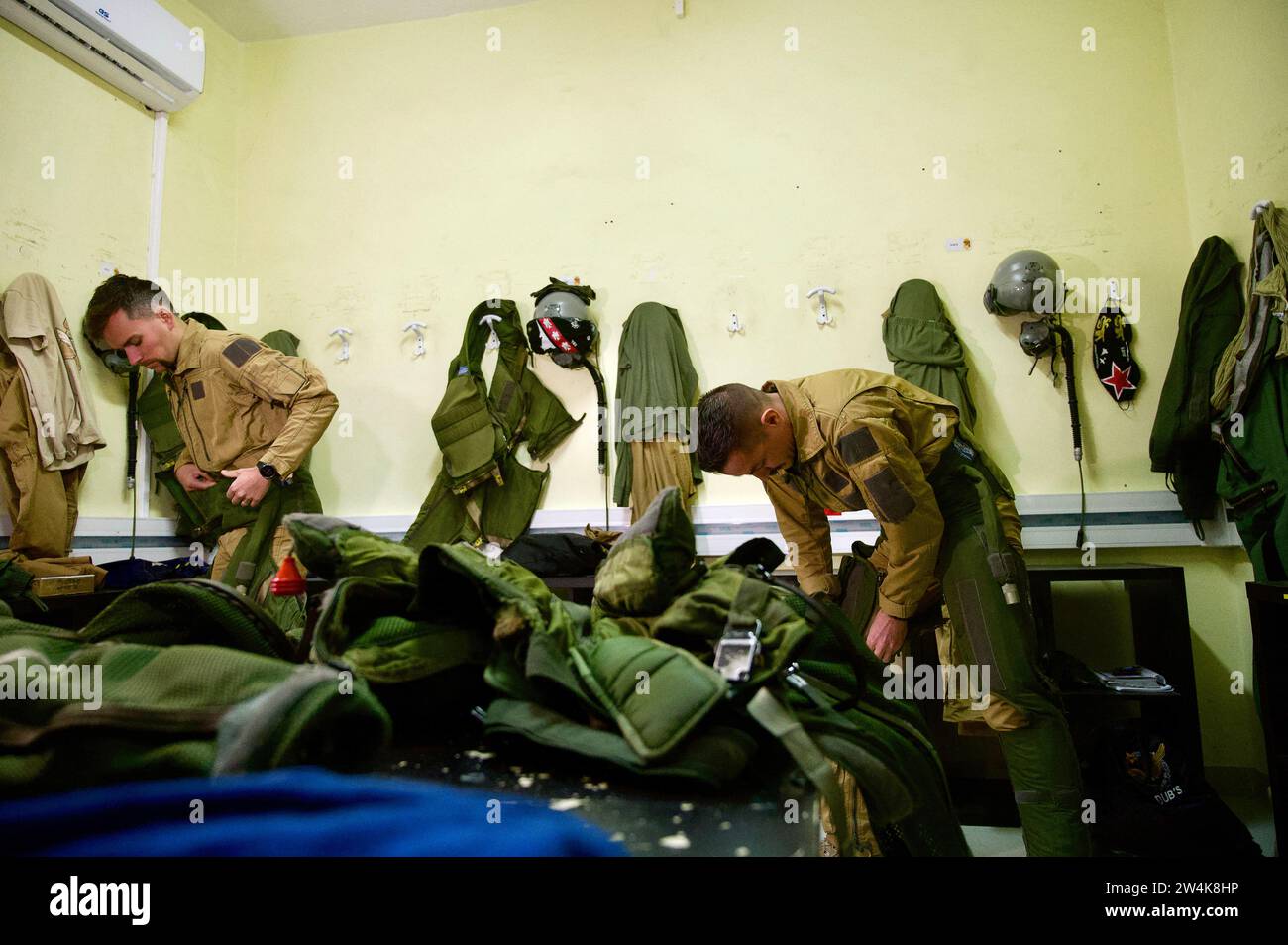 Jordan. 21st Dec, 2023. These soldiers are part of the international ...