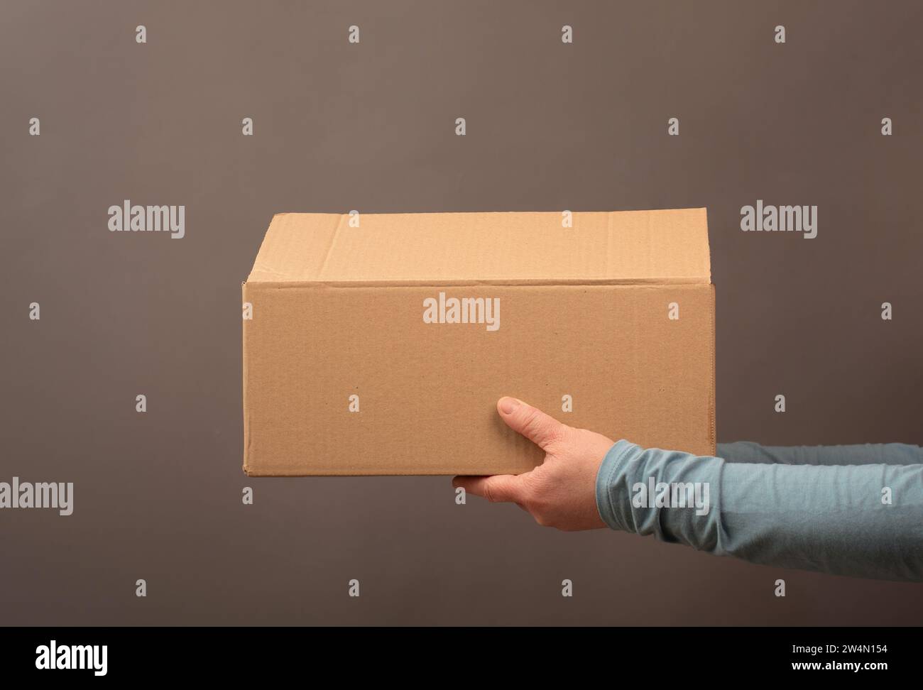 Delivering parcel, e-commerce and online shopping, transportation ...