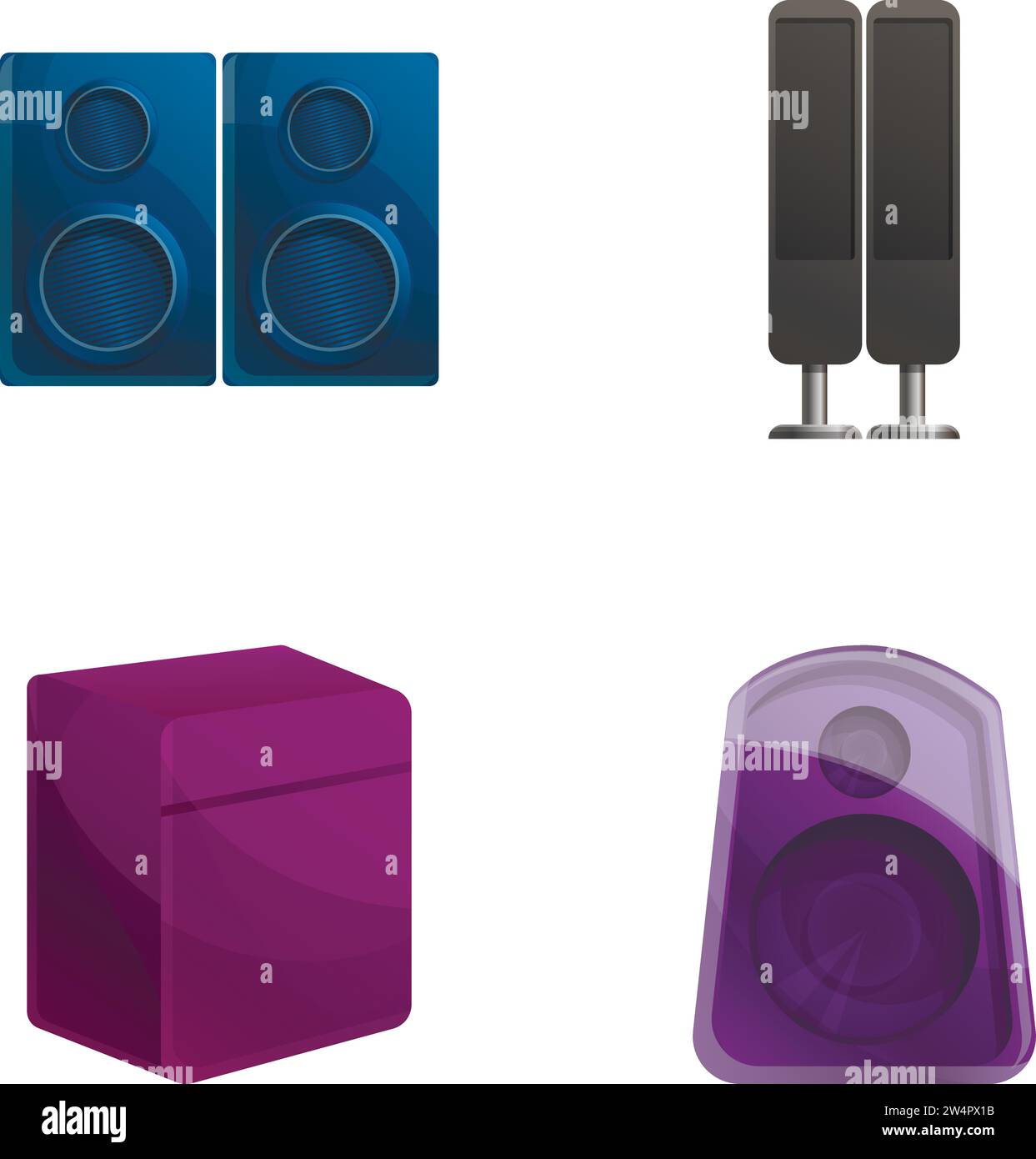 Audio fidelity Stock Vector Images - Alamy