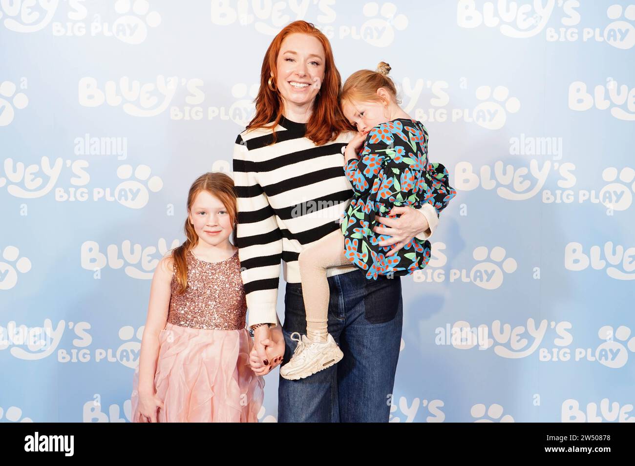EDITORIAL USE ONLY Dr Hannah Fry and her children attend a gala ...