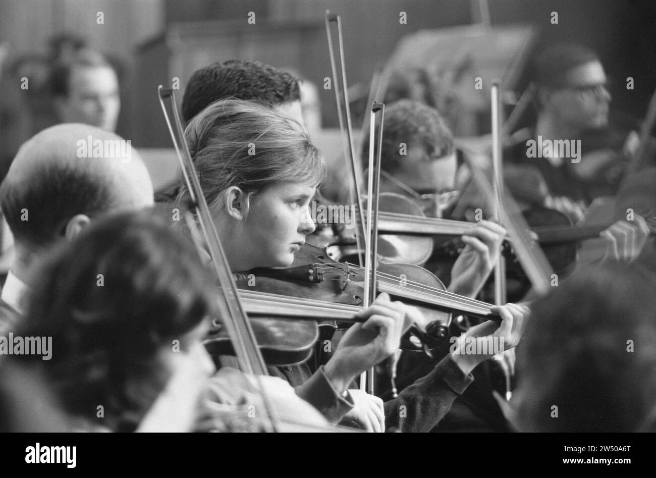 1960s student orchestra hi-res stock photography and images - Alamy