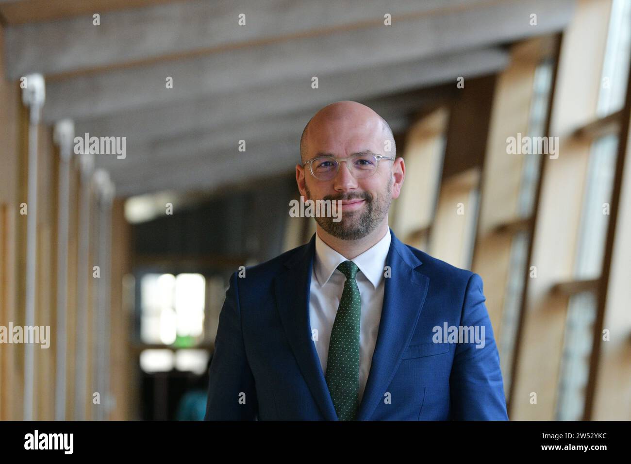 Edinburgh Scotland, UK 21 December 2023. Ben Macpherson MSP at The ...
